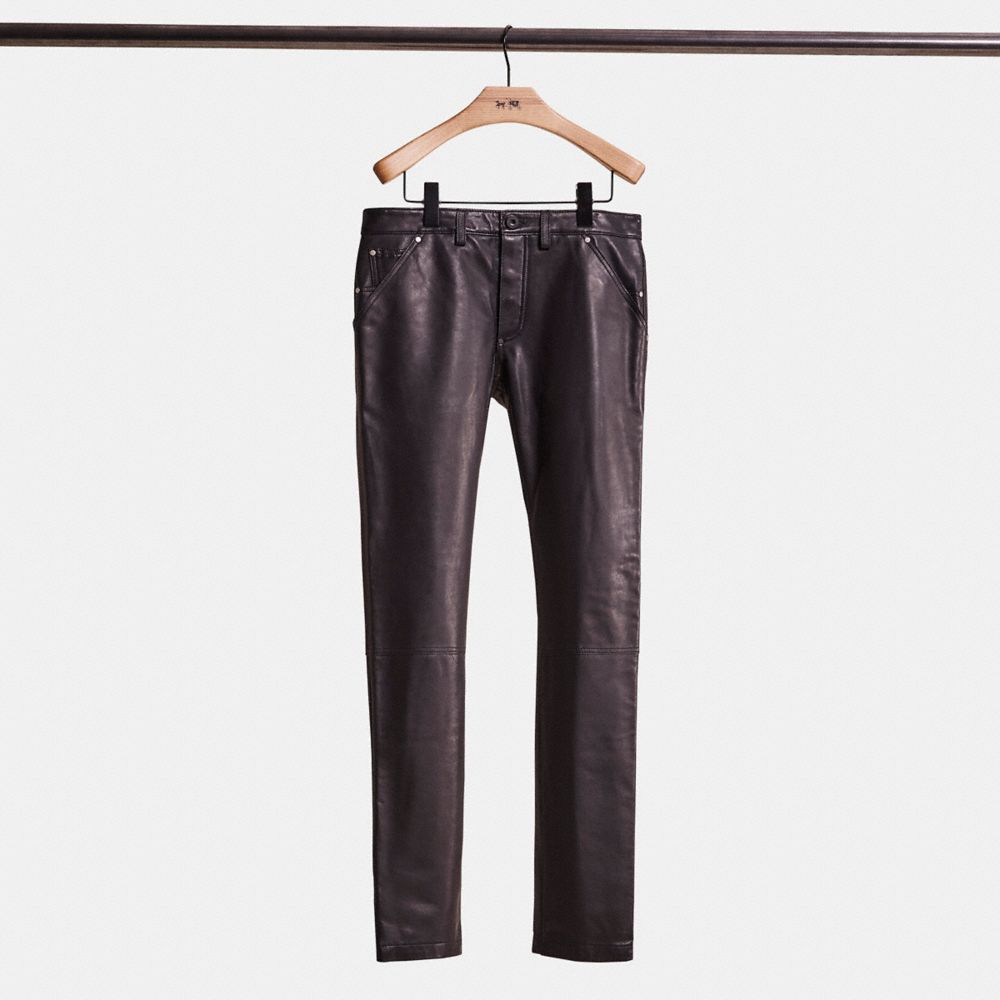COACH® | Restored Leather Jeans