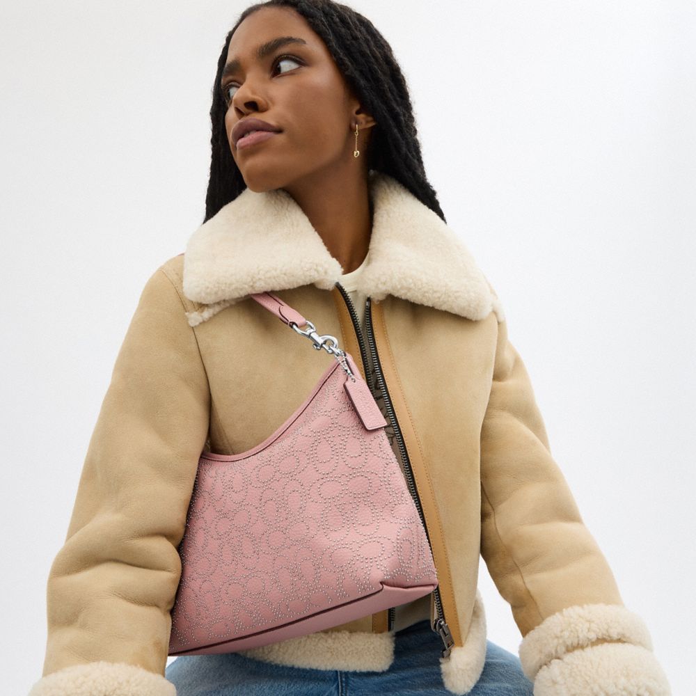 COACH® Outlet | Laurel Shoulder Bag With Signature Rivets