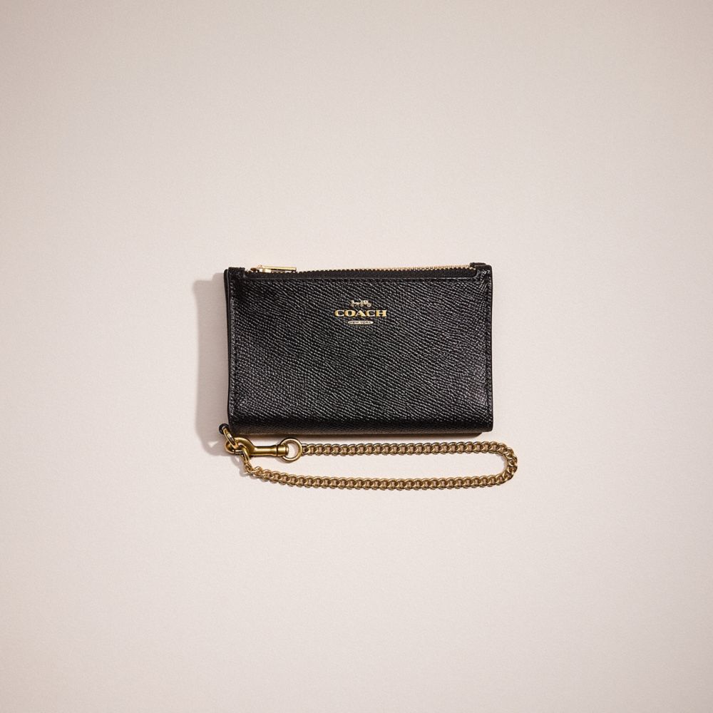 COACH® | Restored Zip Chain Card Case