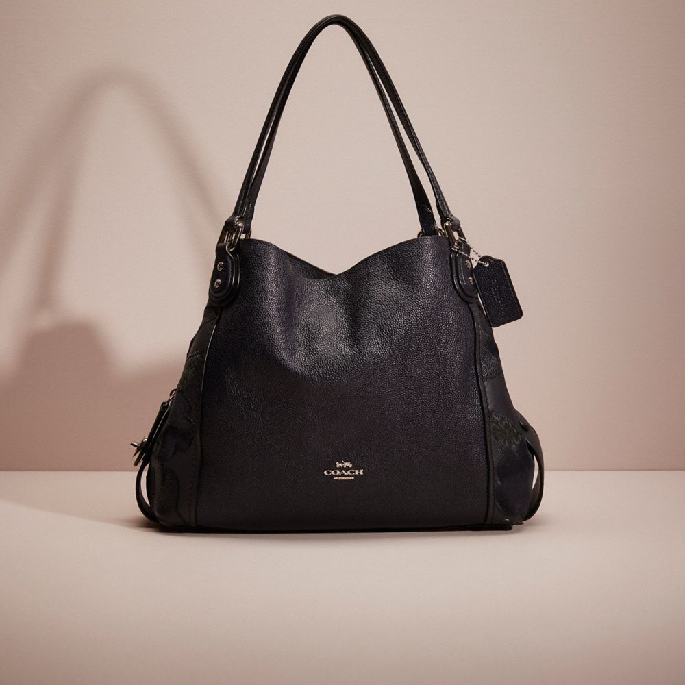 COACH® | Restored Edie Shoulder Bag 31 With Patchwork Tea Rose And ...