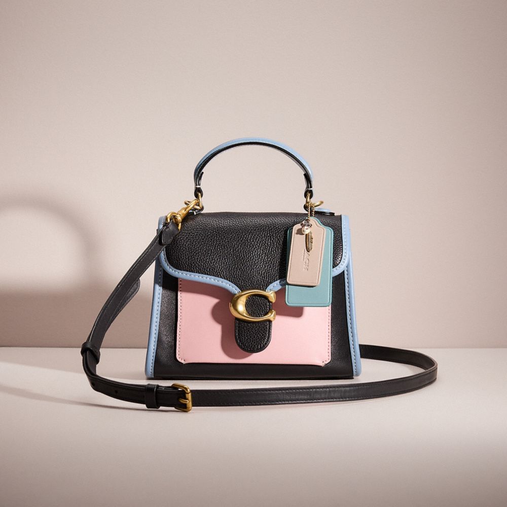 Coach Upcrafted Tabby Top Handle 20 International Shipping