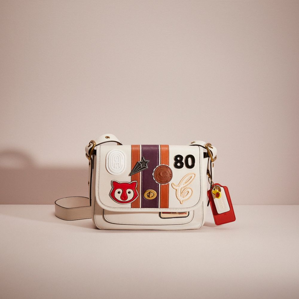 COACH® | Upcrafted Rambler Crossbody With Varsity Stripe