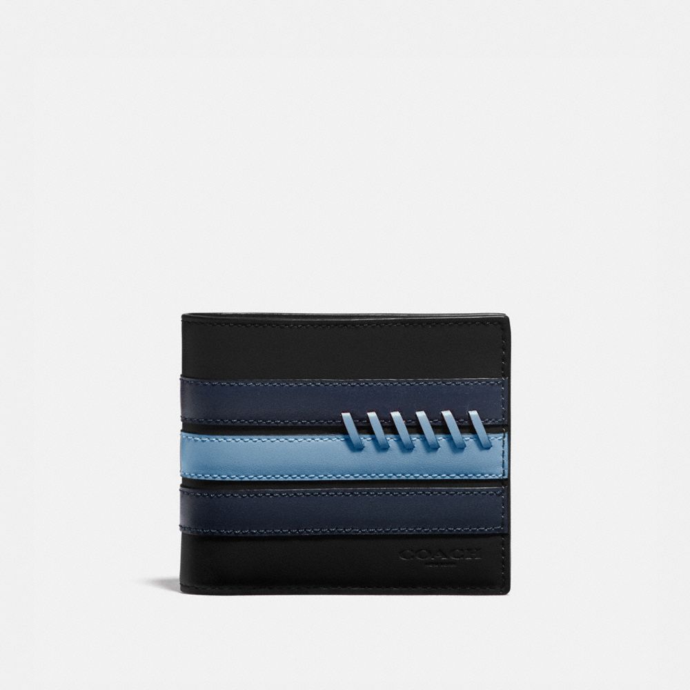 3 In 1 Wallet With Baseball Stitch | COACH®