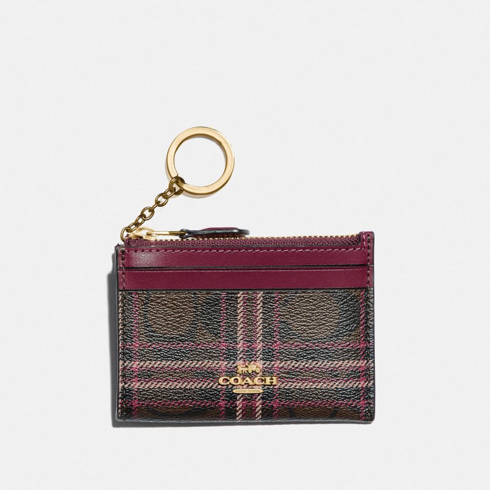 COACH® Outlet | COACH® Outlet | Mini Skinny Id Case In Signature Canvas ...