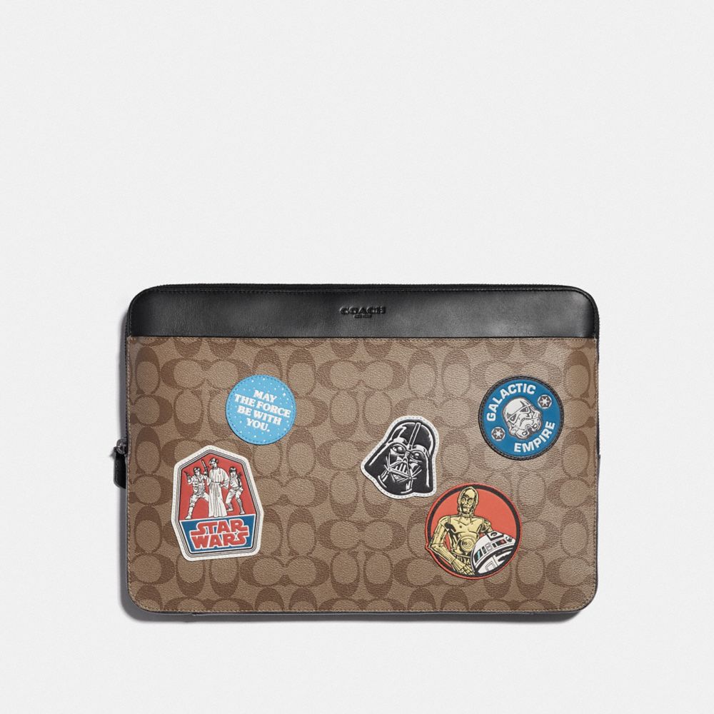 COACH® Outlet | Star Wars X Coach Laptop Case In Signature Canvas With ...