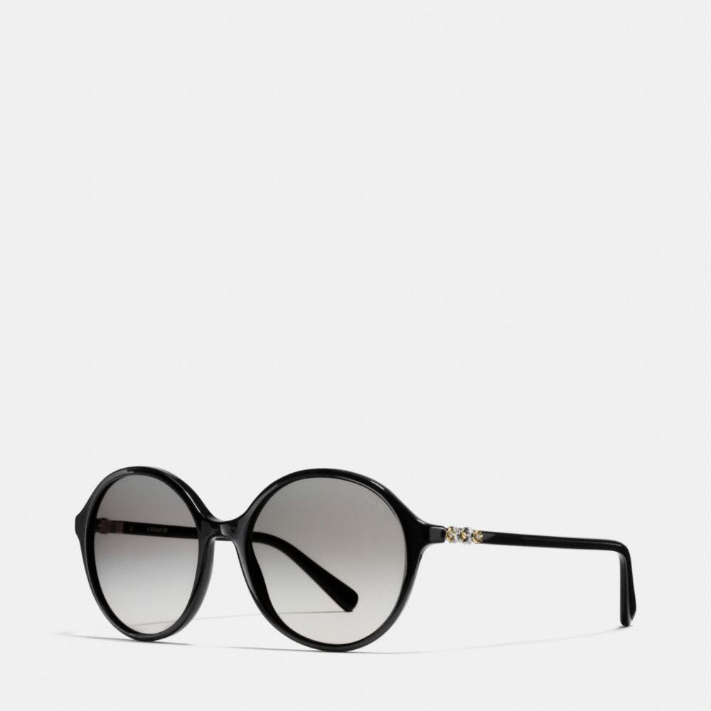 COACH® | COACH®: Daisy Rivet Round Sunglasses