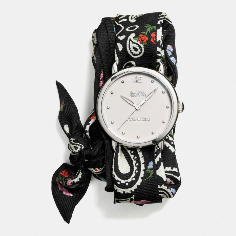 Delancey Scarf Strap Watch | COACH®